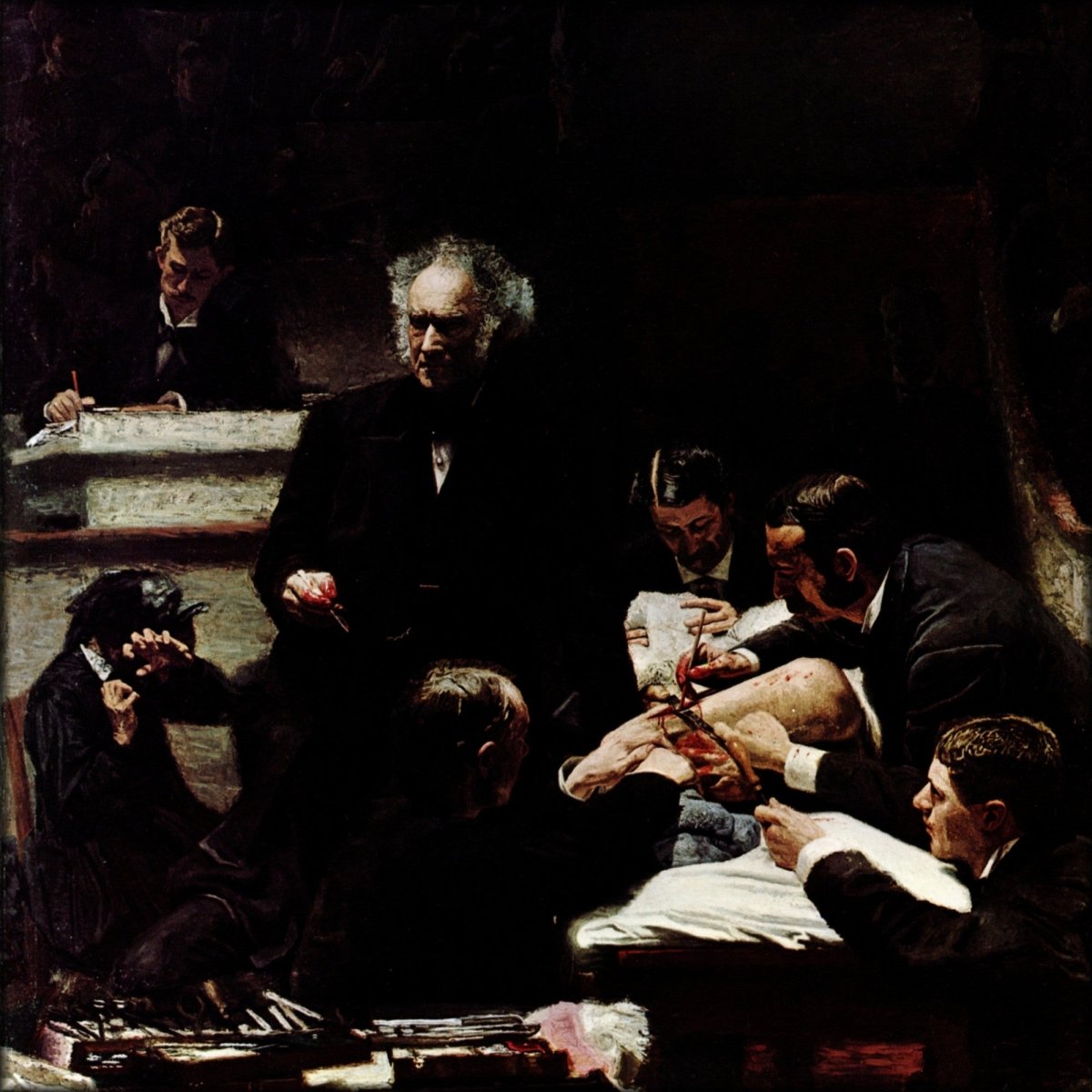 Thomas Eakins (1844-1916) - The Gross Clinic 1875