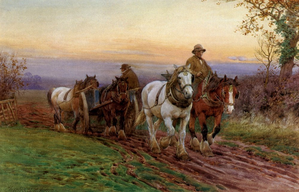 Charles Adams Paintings in the Public Domain