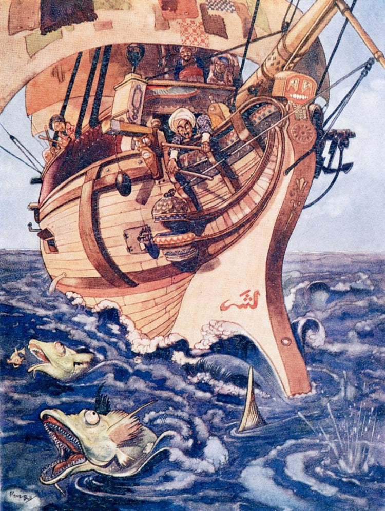 René Bull Illustrations in the Public Domain