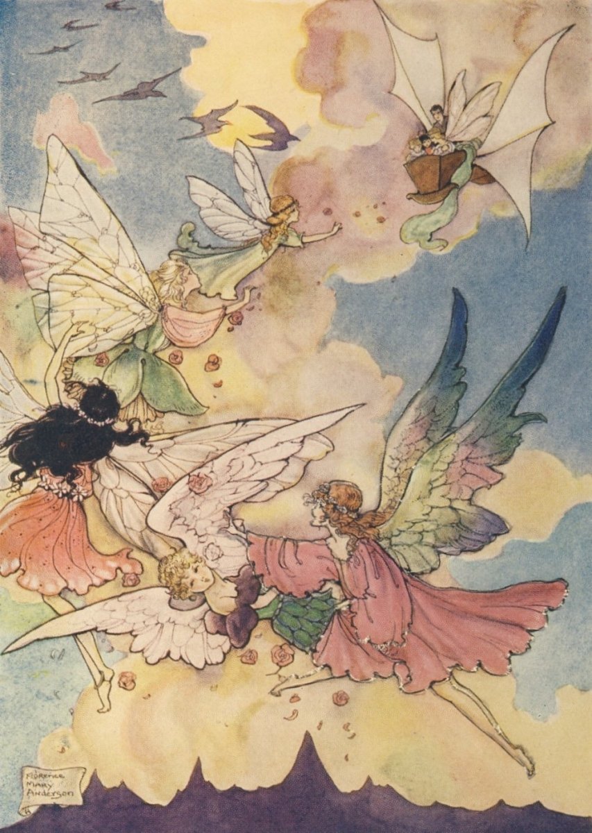 Florence Mary Anderson illustrations in the Public Domain