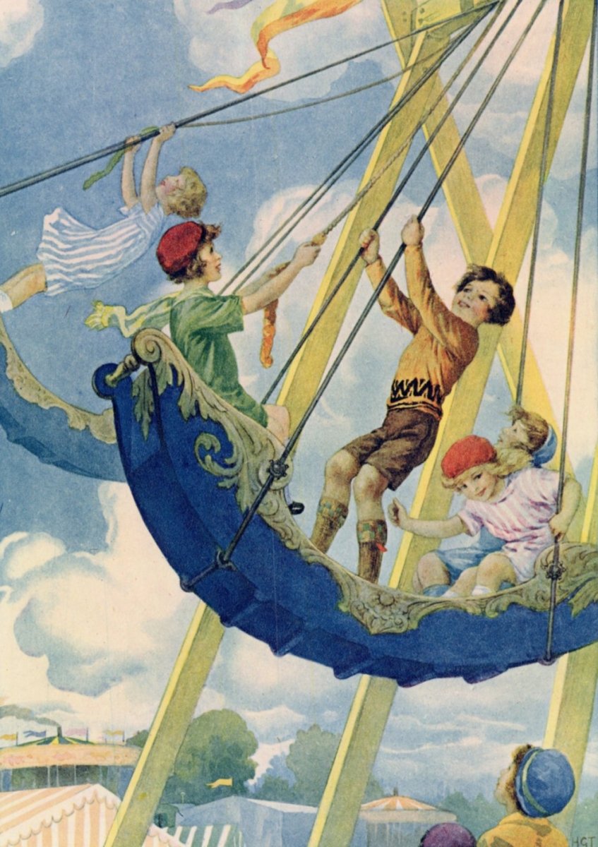 Harry Theaker Illustrations in the Public Domain