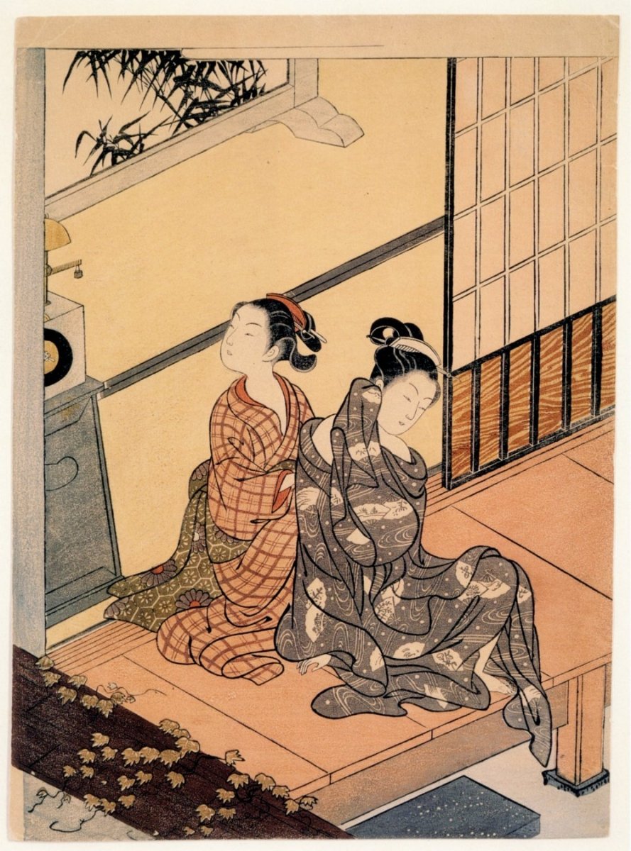 Suzuki Harunobu Artwork in the Public Domain