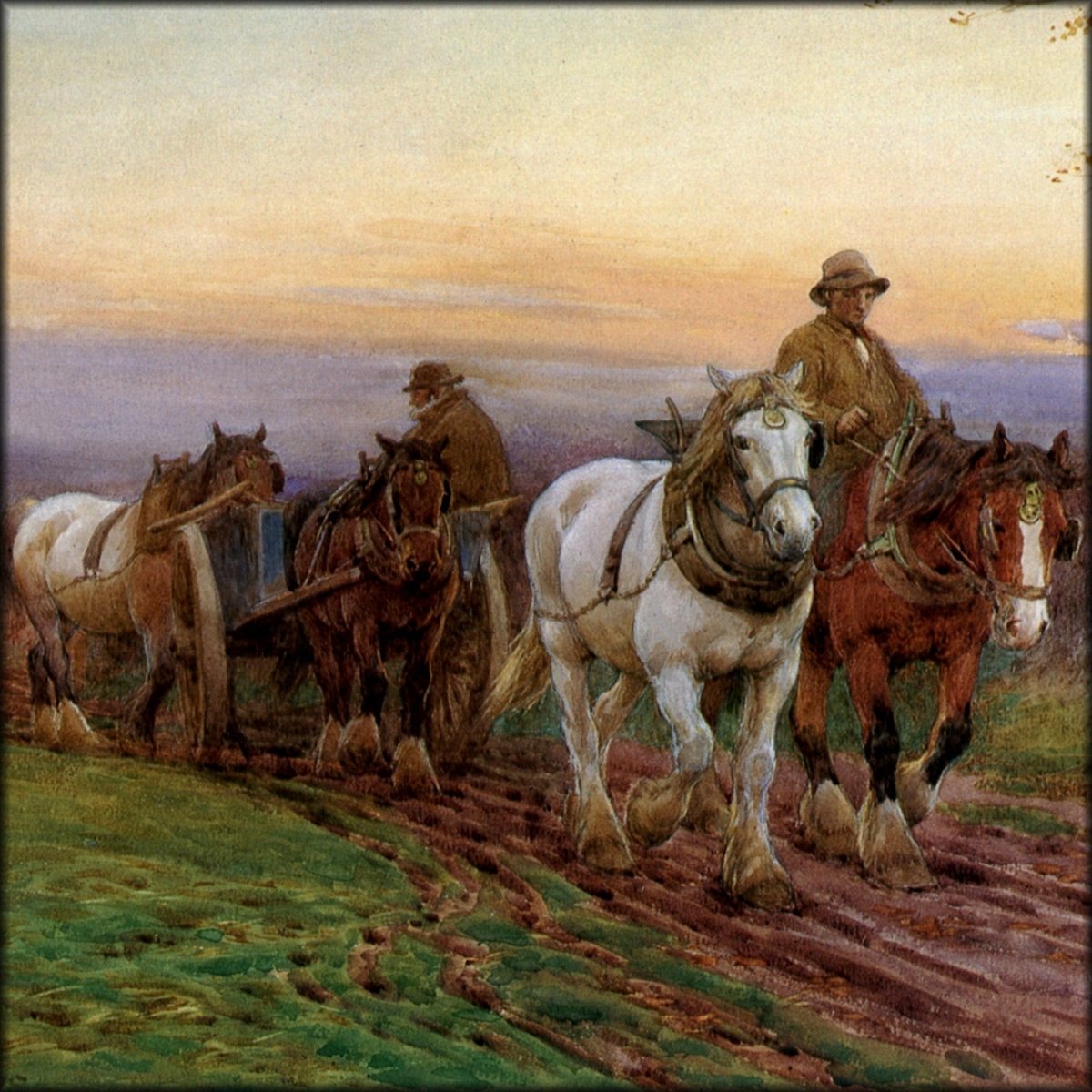 Charles Adams (1859-1931) - Homeward