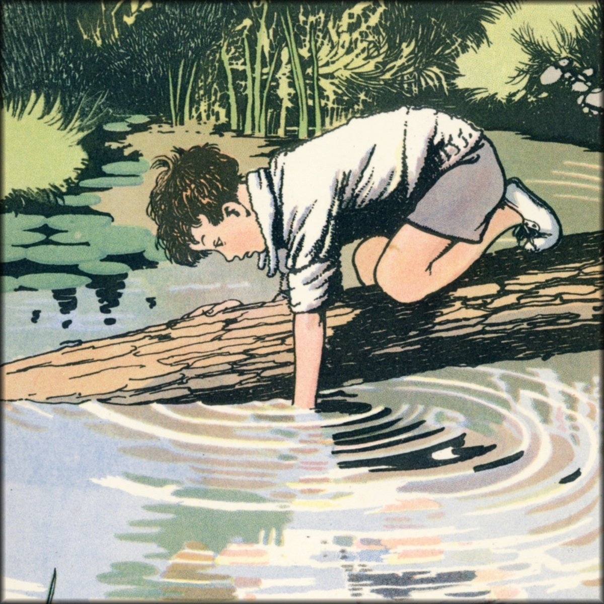 Honor C. Appleton (1879-1951) - After Tadpoles 1930s