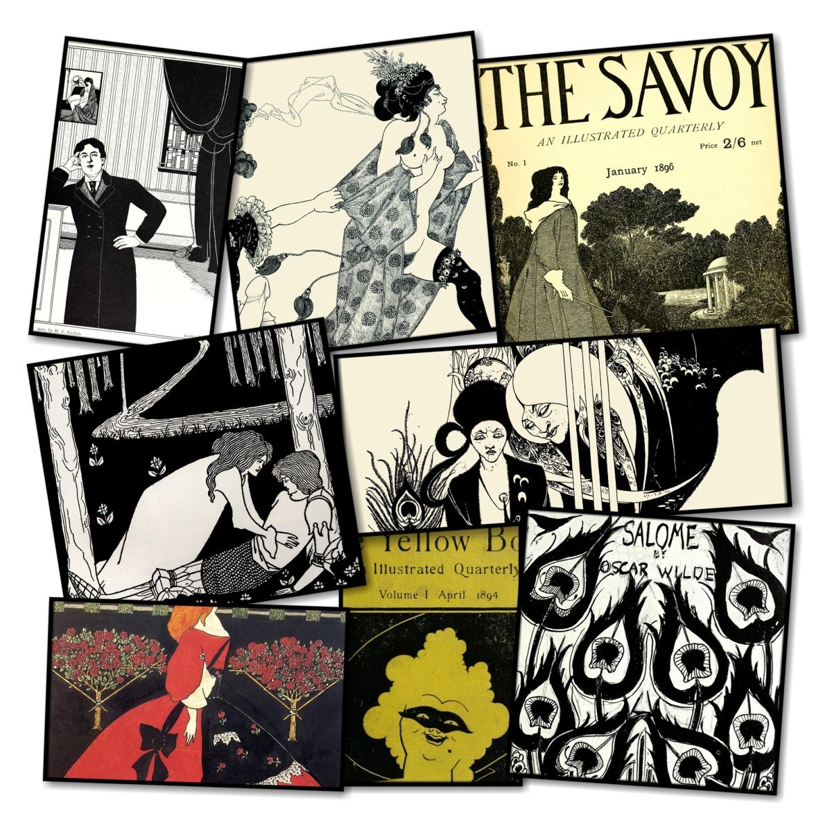 Aubrey Beardsley Public Domain Images to Download