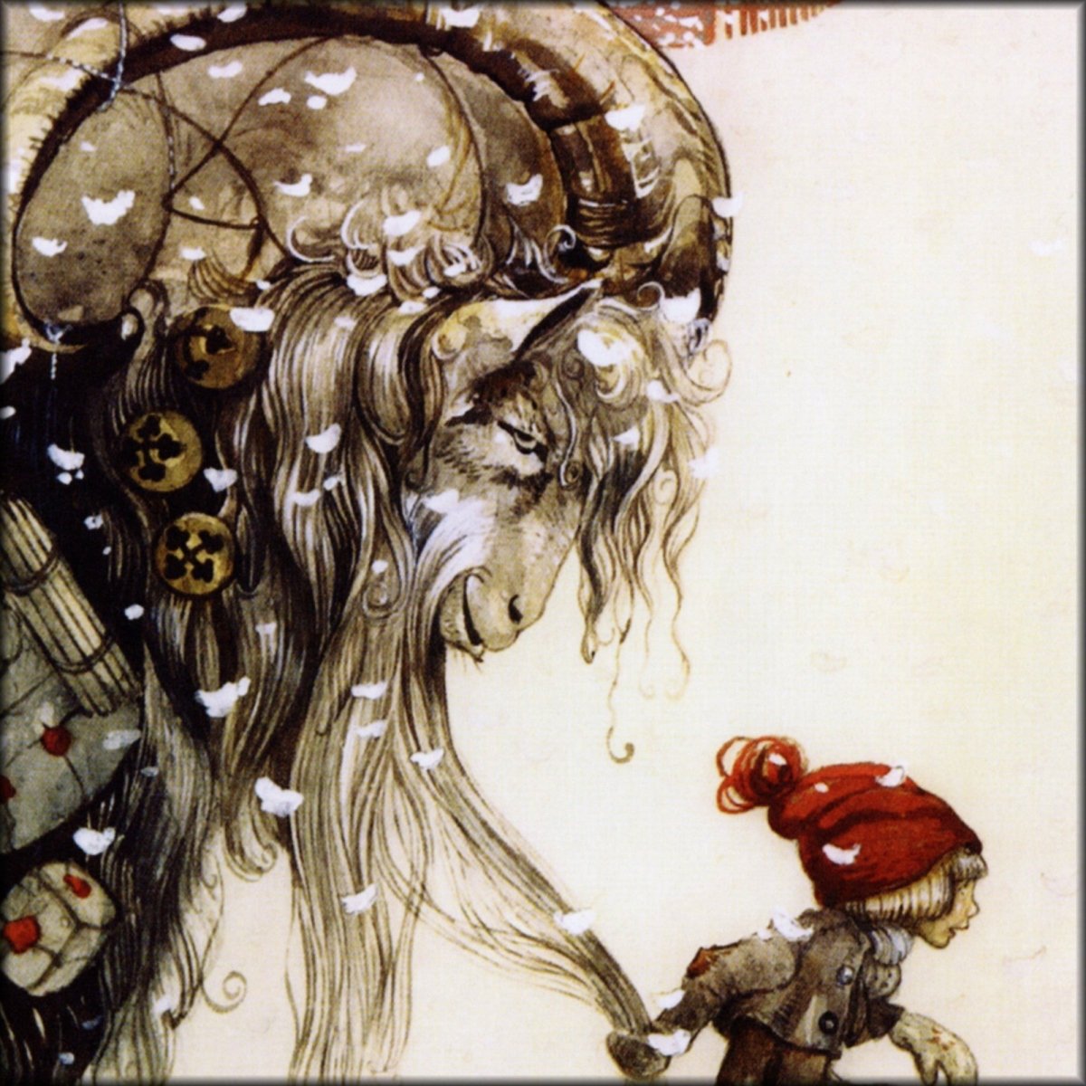 John Bauer (1882-1918) - The Yule Goat