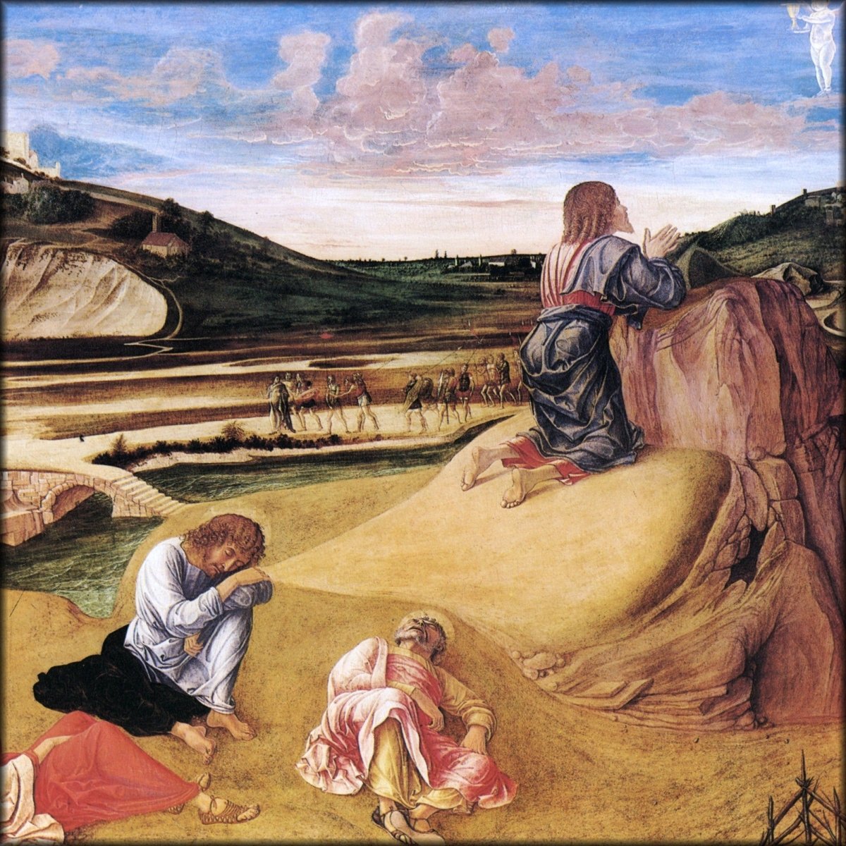Giovanni Bellini (1430-1516) - The Agony in the Garden c.1465