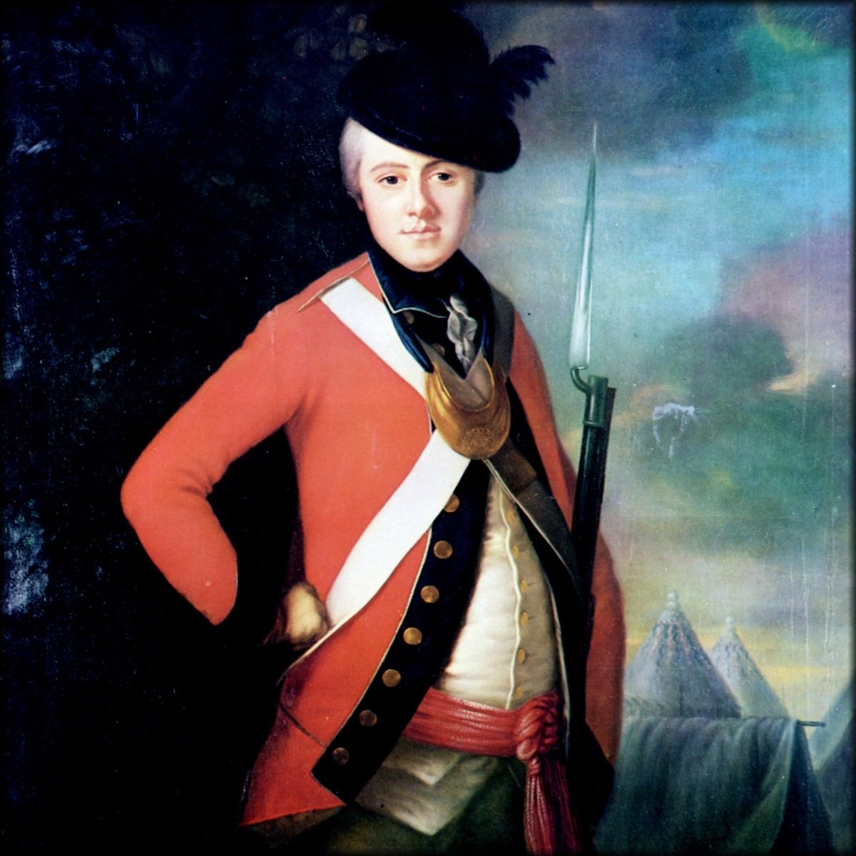 Joseph Blackburn (1730-1787) - Portrait of Colonel Dowdeswell 1776