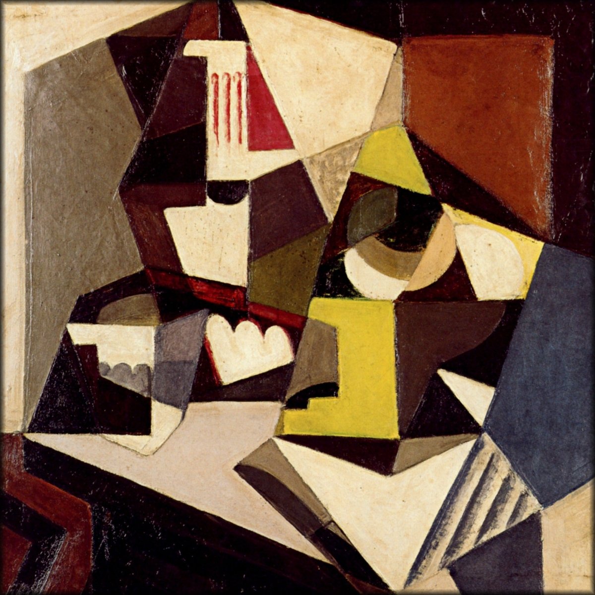 Maria Blanchard (1881-1932) - Cubist Composition c.1917