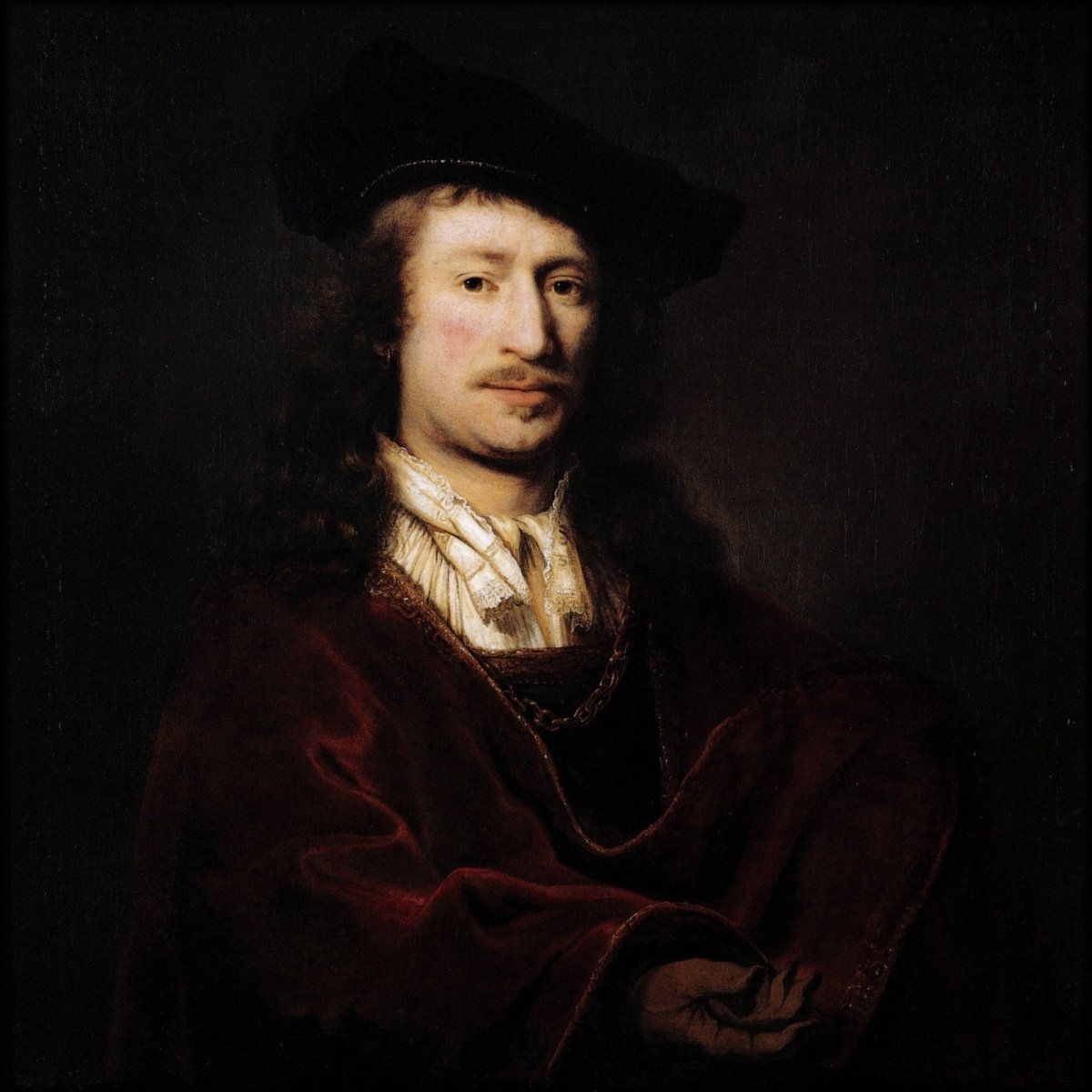 Ferdinand Bol (1616-1680) - Self-portrait at the age of 30 1646