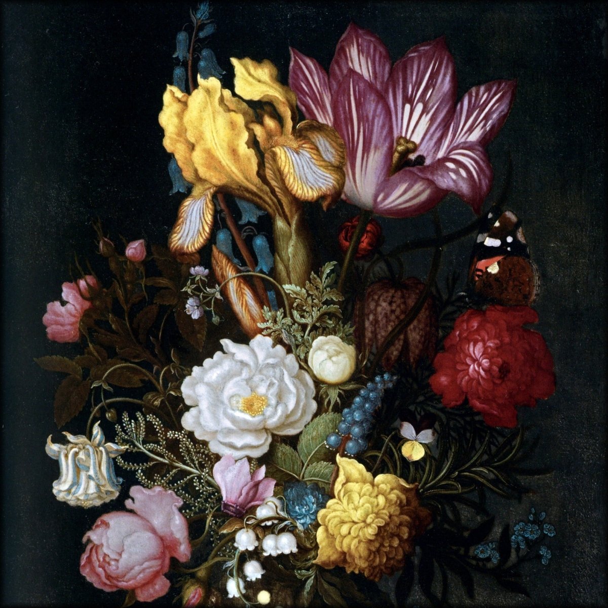 Ambrosius Bosschaert the Elder (1573-1621) - Still life of spring ...