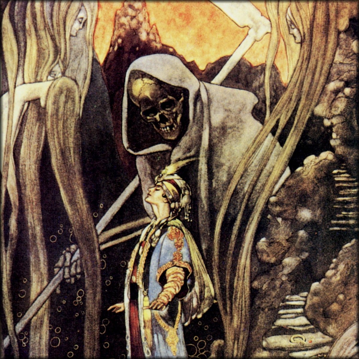 Rubaiyat of Omar Khayyam 1913 - René Bull (1872-1942) - 17 images