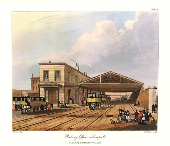 Liverpool and Manchester Railway 1831 - Thomas Talbot Bury (1809-1877)