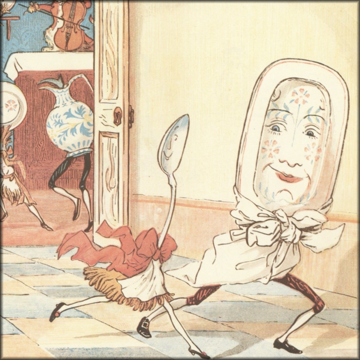 Randolph Caldecott Illustrations in the Public Domain