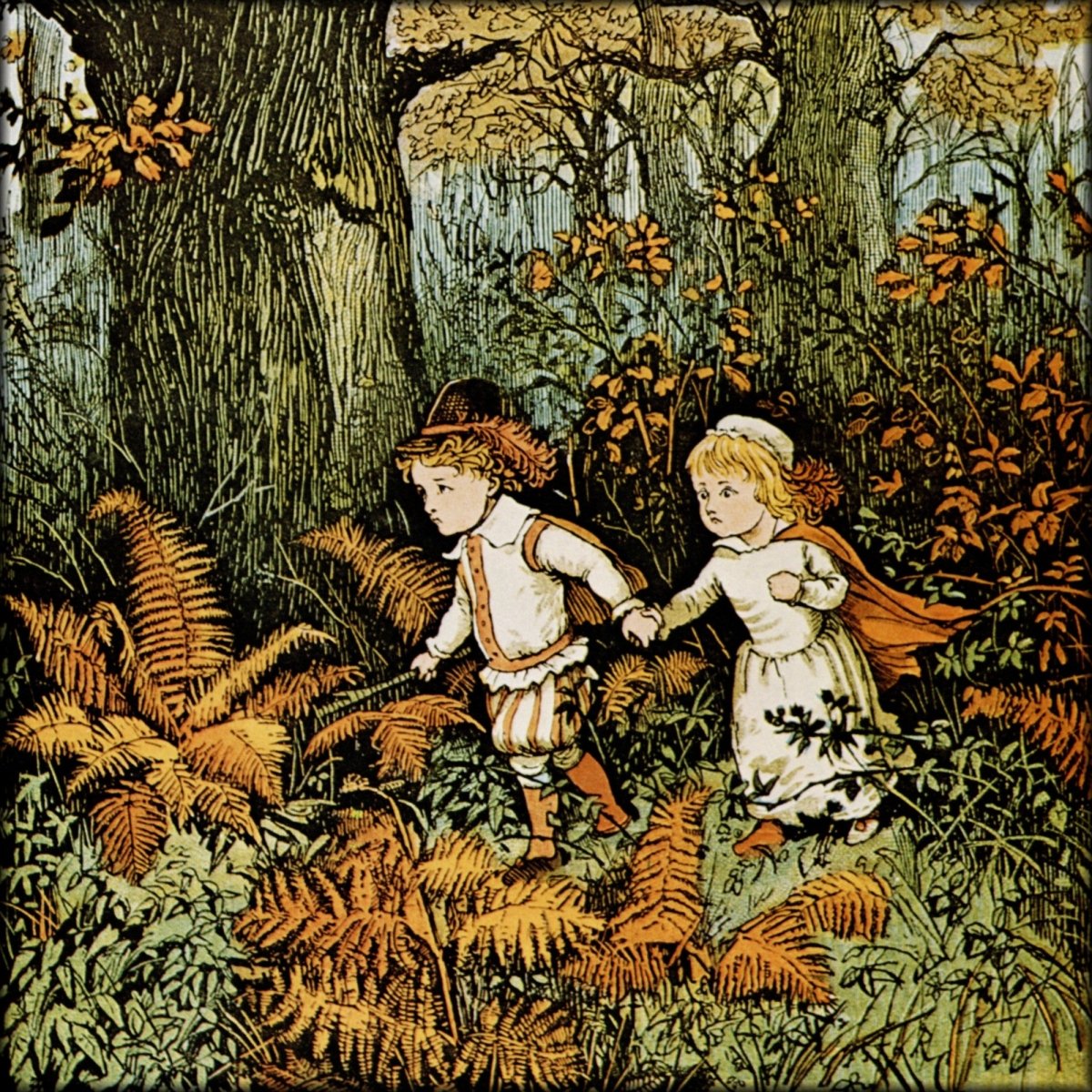 Randolph Caldecott Illustrations in the Public Domain