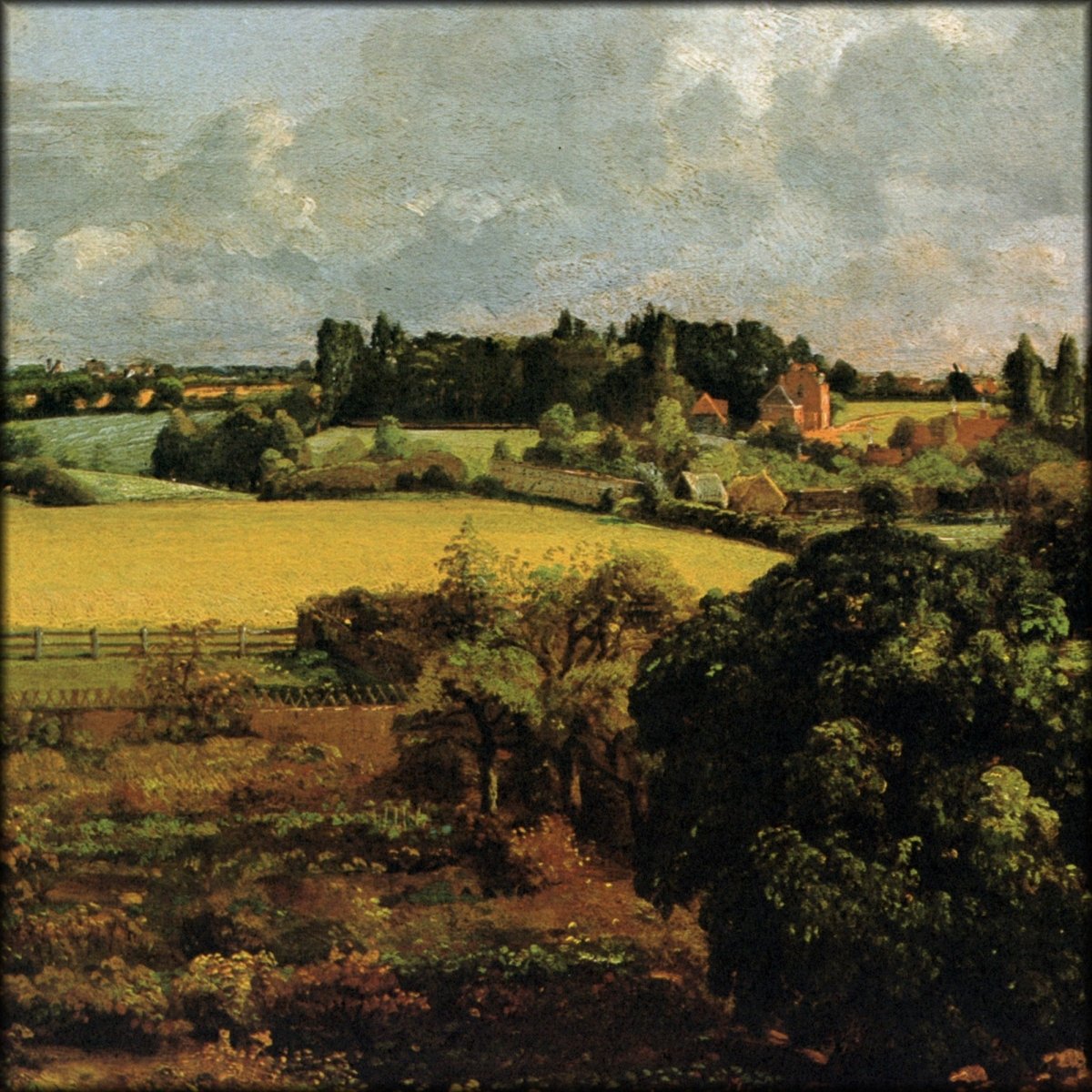 John Constable - Golding Constable's kitchen garden 1815