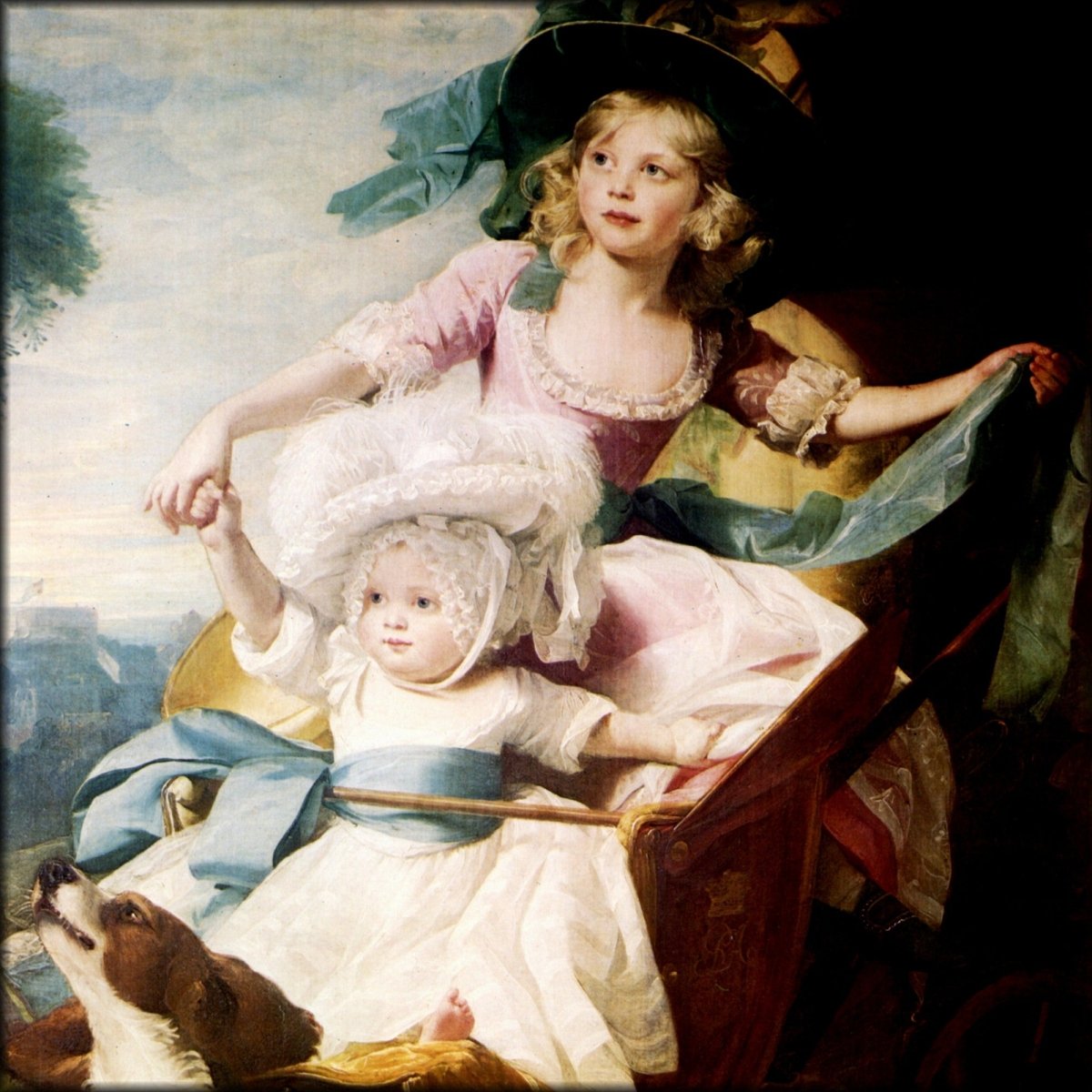 John Singleton Copley (1738-1815) - The Youngest Daughters of George ...