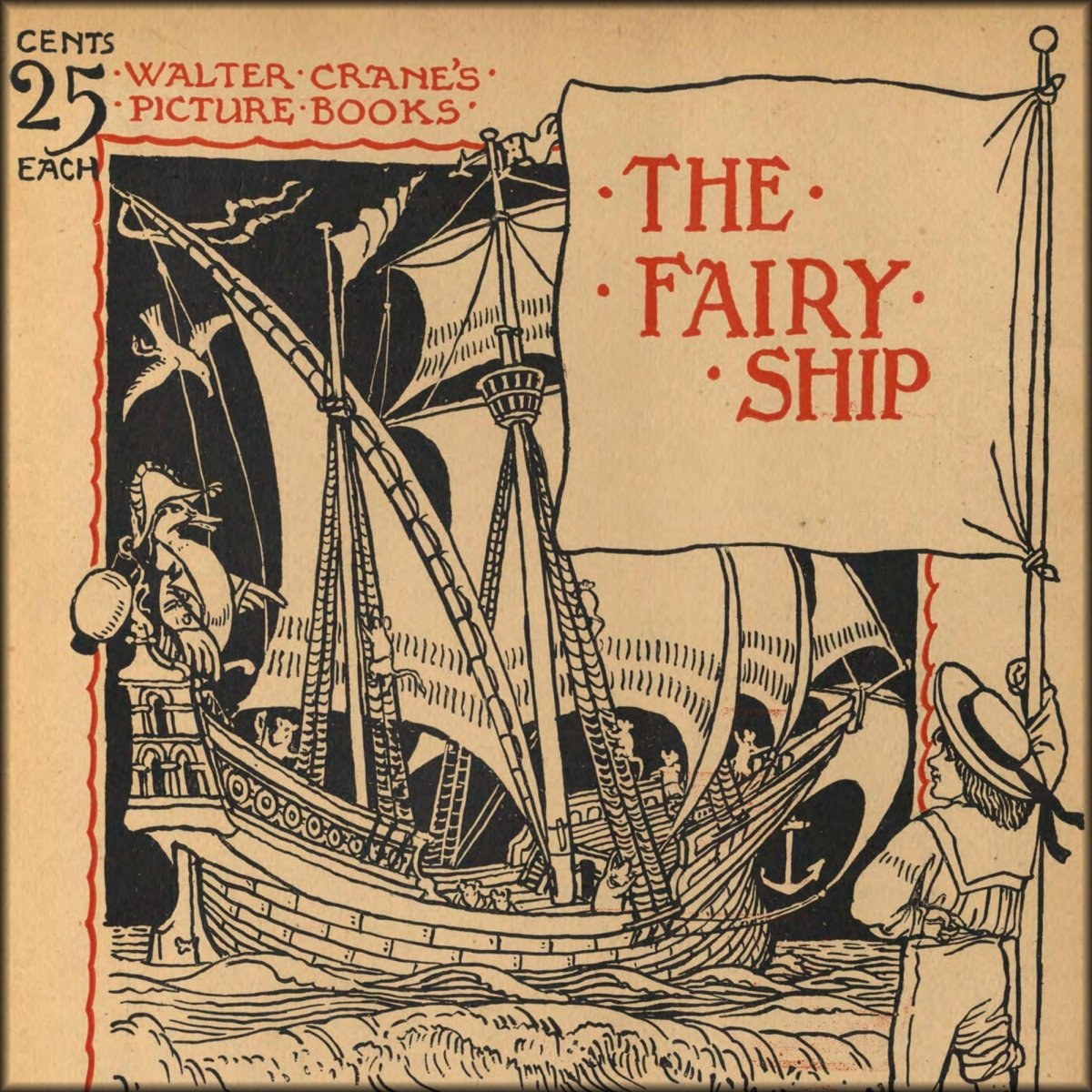 The Fairy Ship, 1900 - Walter Crane (1845-1915) - 10 images – Public ...