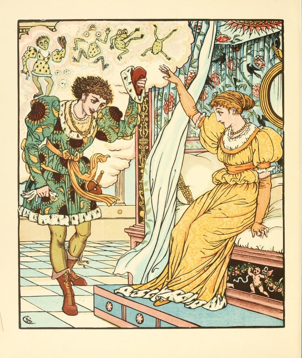 The Frog Prince, 1874 - Walter Crane - 6 images