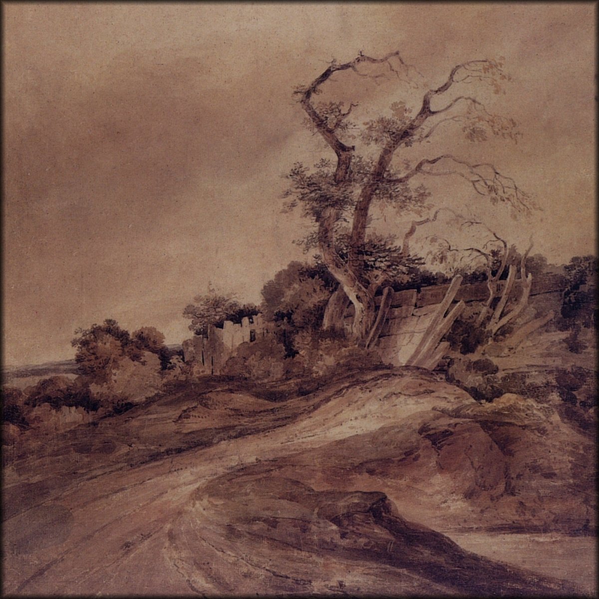John Crome (1768-1921) - The Blasted Oak c.1808