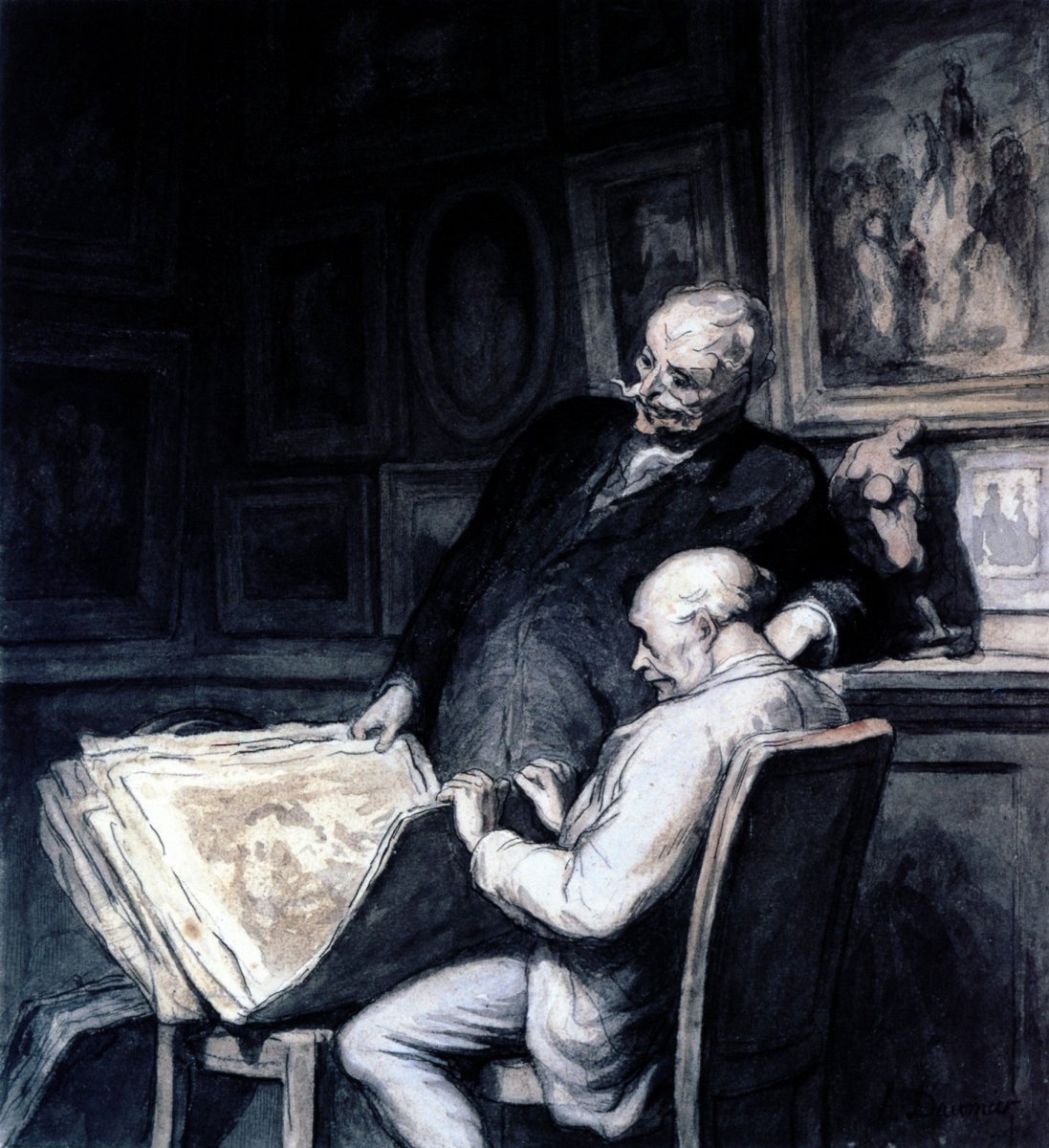 Honoré Daumier Artwork in the Public Domain