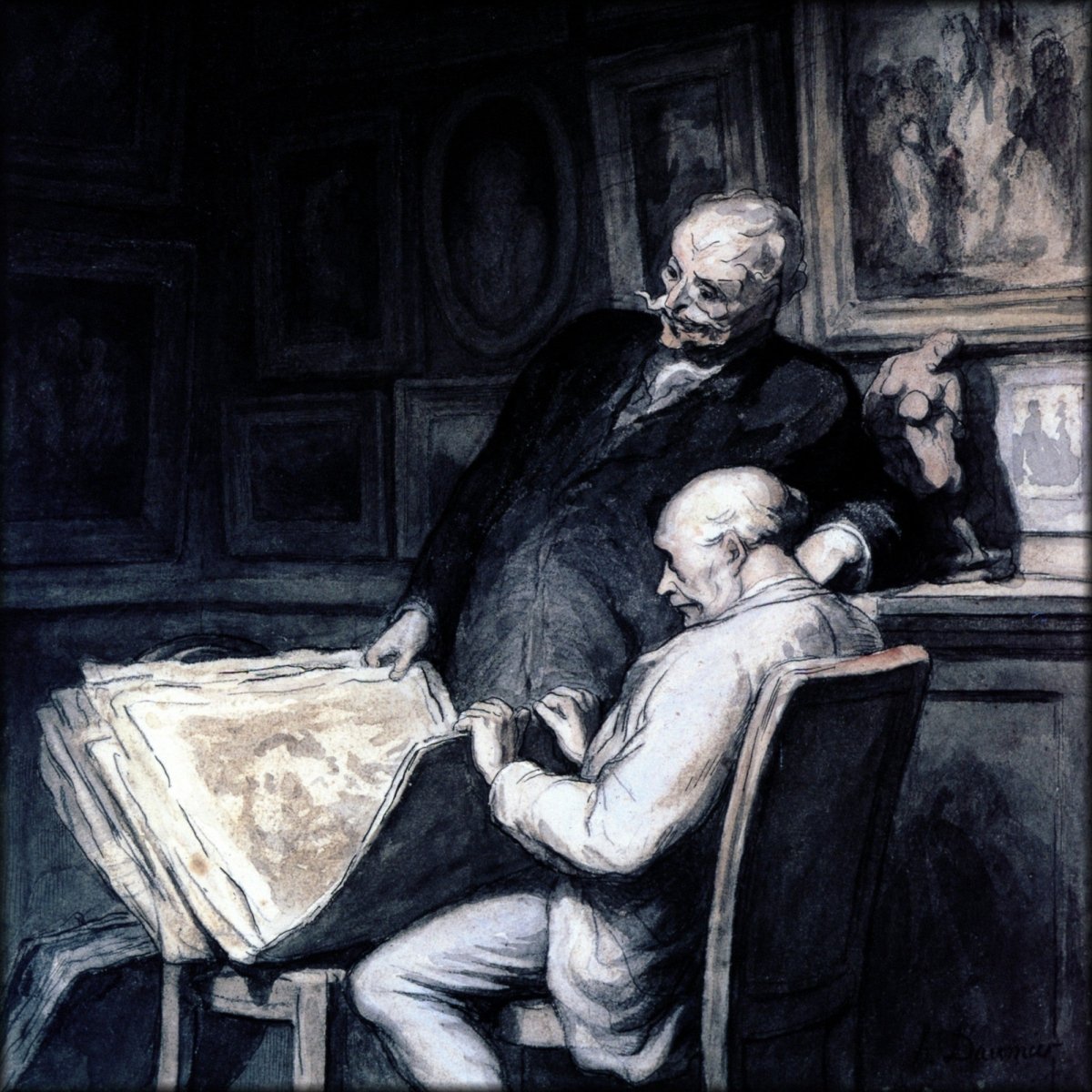 Honoré Daumier Artwork in the Public Domain