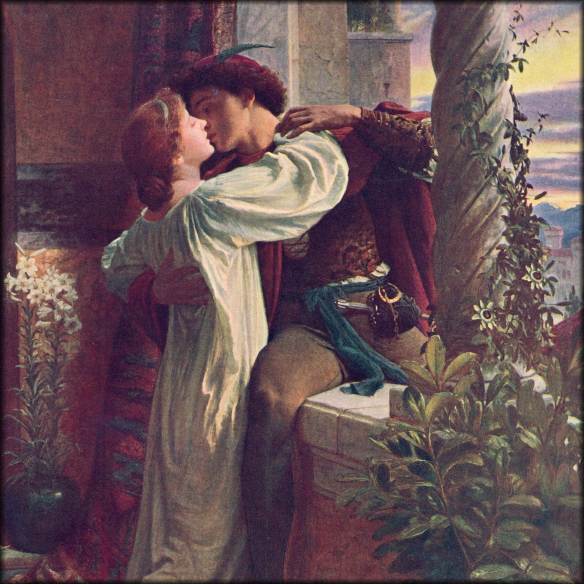 Sir Frank Dicksee (1872-1945) - Romeo & Juliet 1884