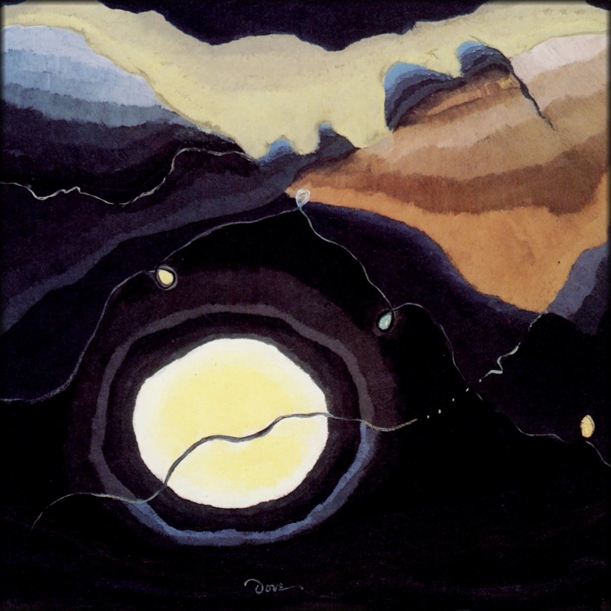 Arthur G. Dove (1880-1946) - Me and the Moon 1937