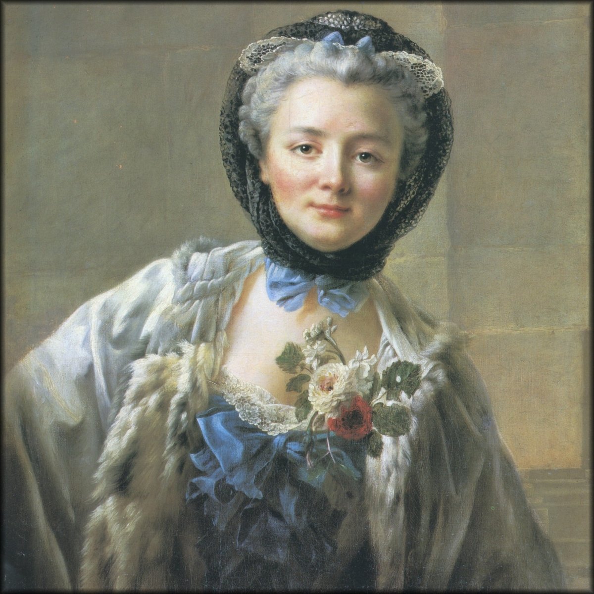 François-Hubert Drouais (1727-1775) - Madame Drouais