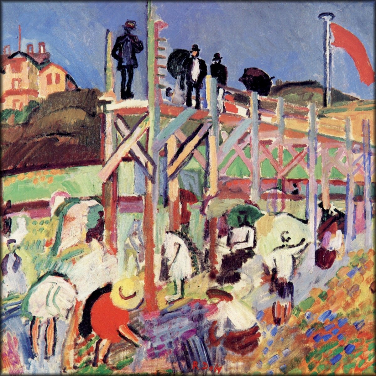 Raoul Dufy (1877-1953) - The Jetty at Saint-Adresse 1906