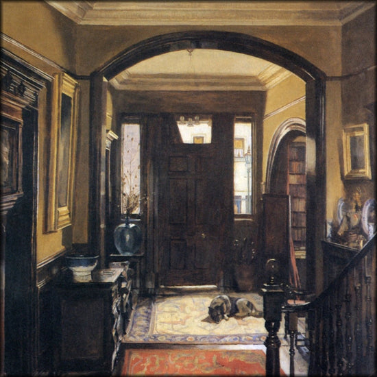 Mary Elwell (1874-1952) - The Front Door 1940