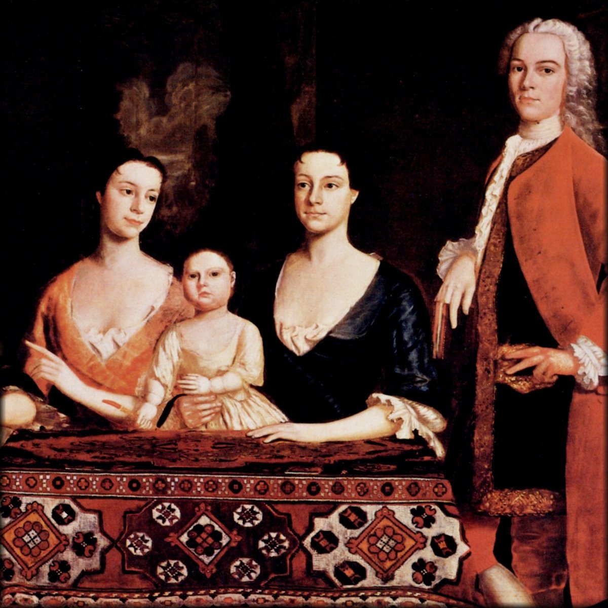 Robert Feke (1705-1750) - The Isaac Royall Family 1741