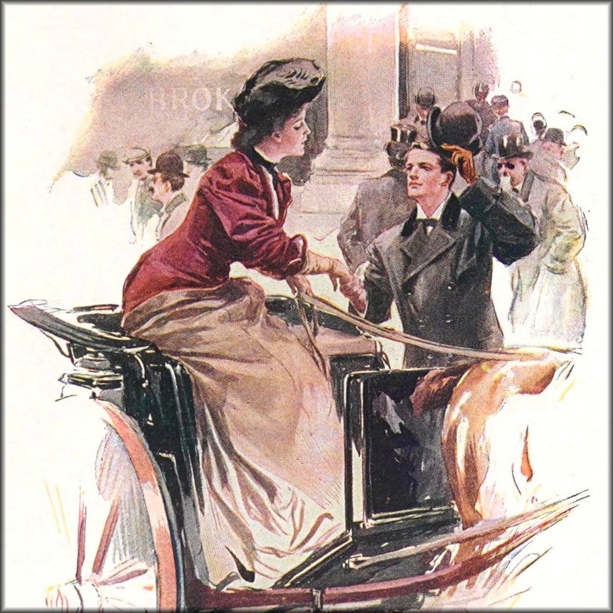 Jane Cable 1906 - Harrison Fisher (1875-1934) - 5 images – Public ...
