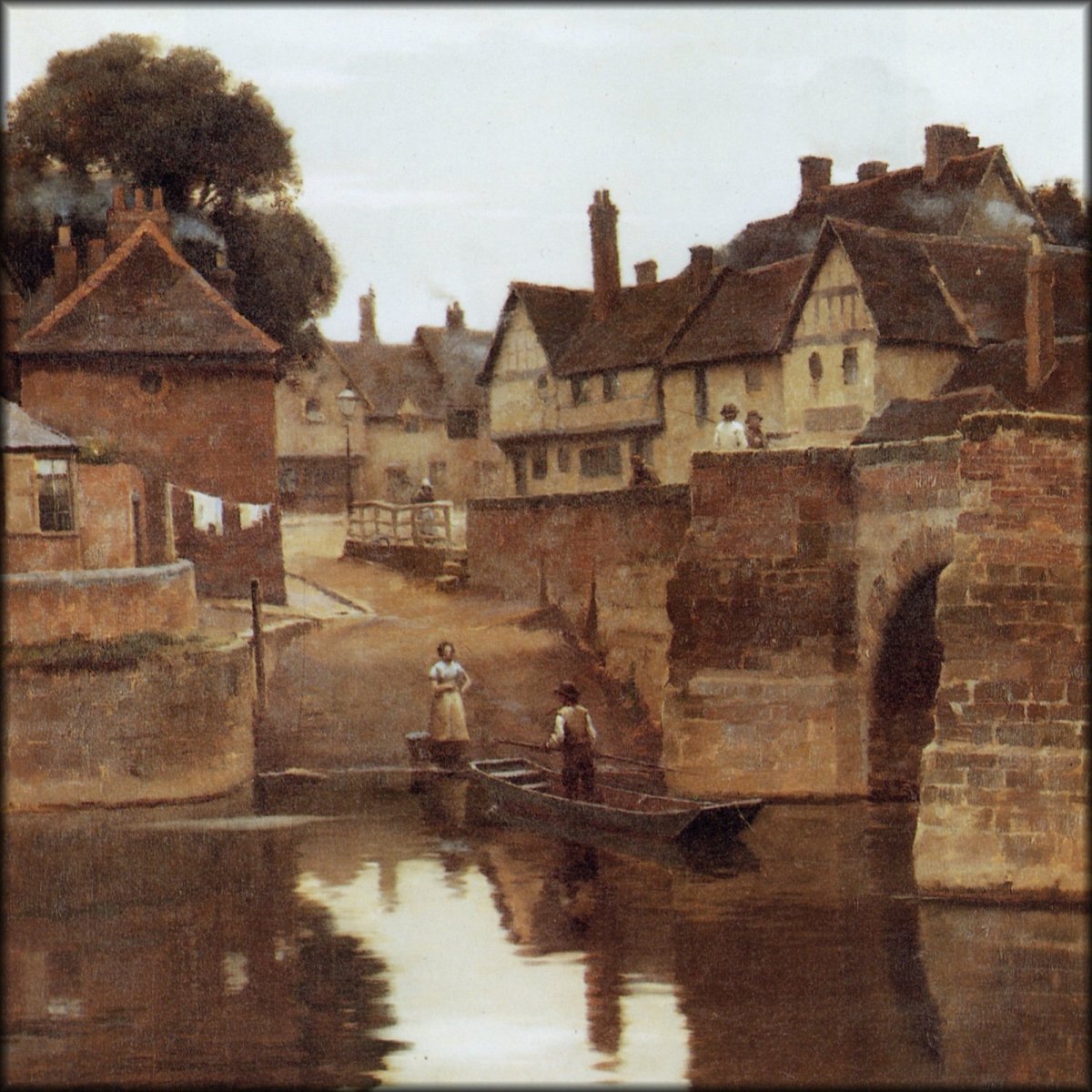W.T. Blandford Fletcher (1858-1936) - The Bridge