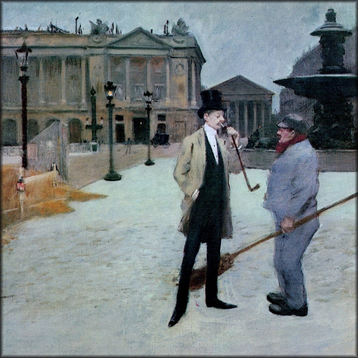 Jean-Louis Forain (1852-1931) - Place de la Concorde 1884