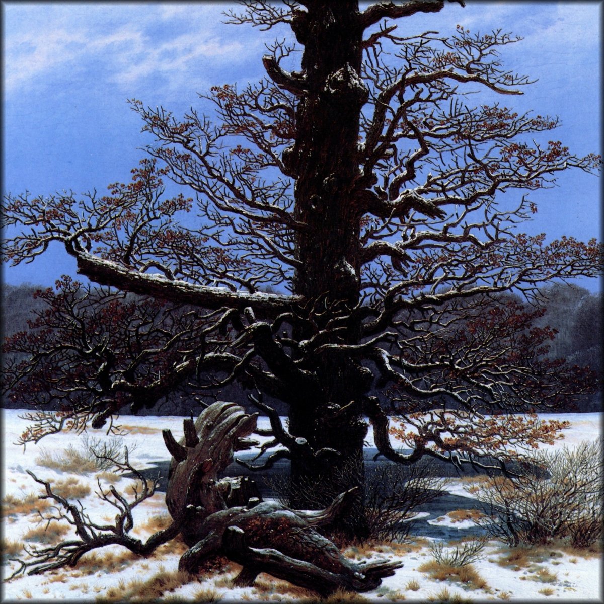 Caspar David Friedrich (1774-1840) - Oak Tree in the Snow 1829