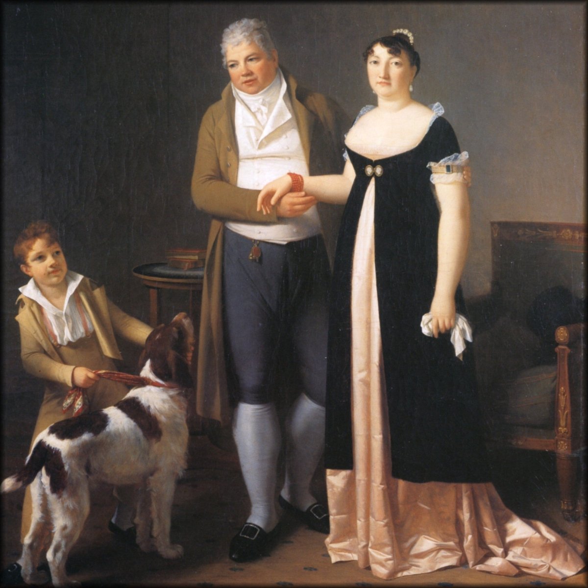 Marguerite Gerard (1761-1837) - Family Group c.1810-20