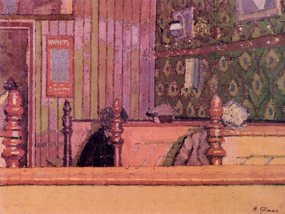 Harold Gilman Paintings in the Public Domain