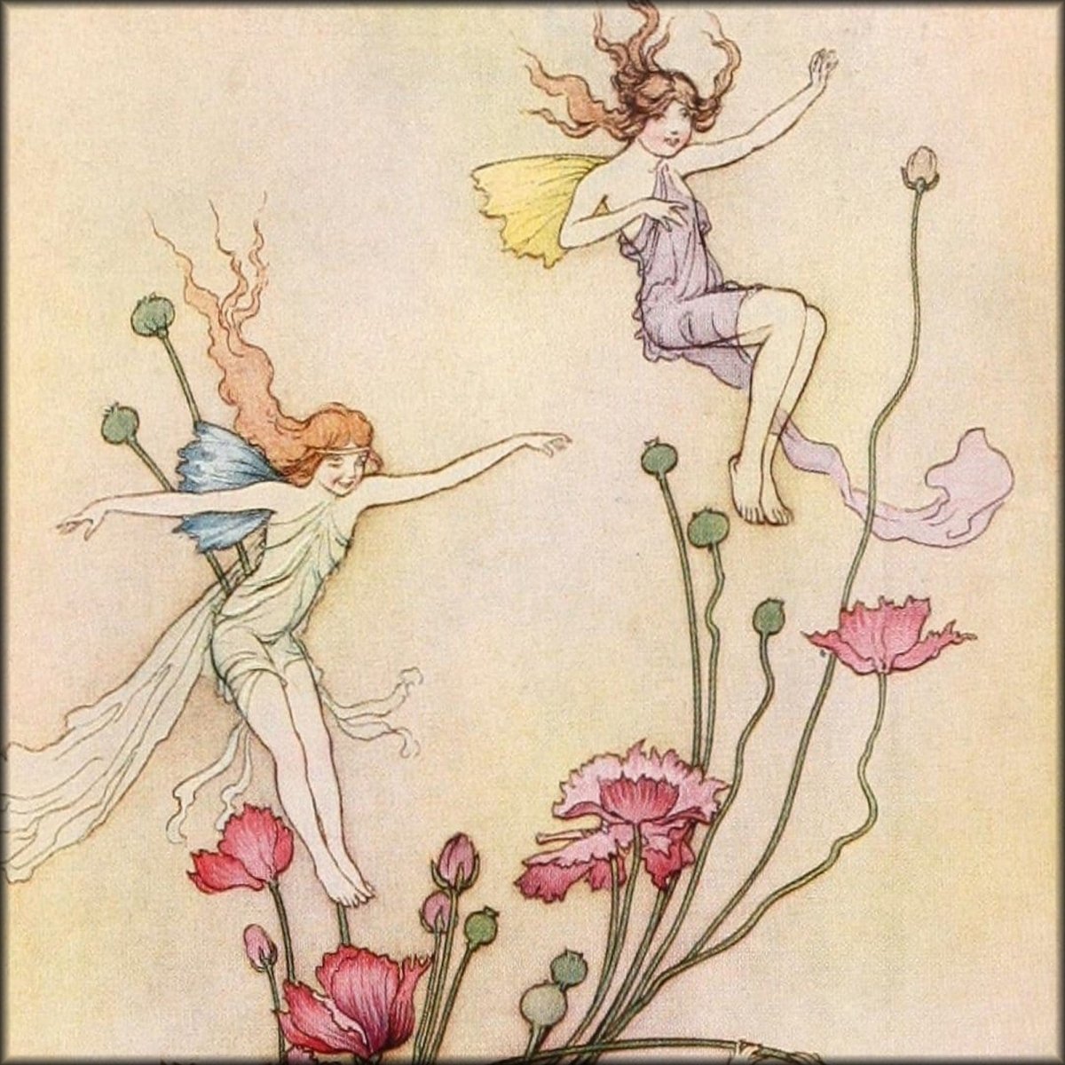 The Book of Fairy Poetry, 1920 - Warwick Goble (1862-1943) - 16 images ...