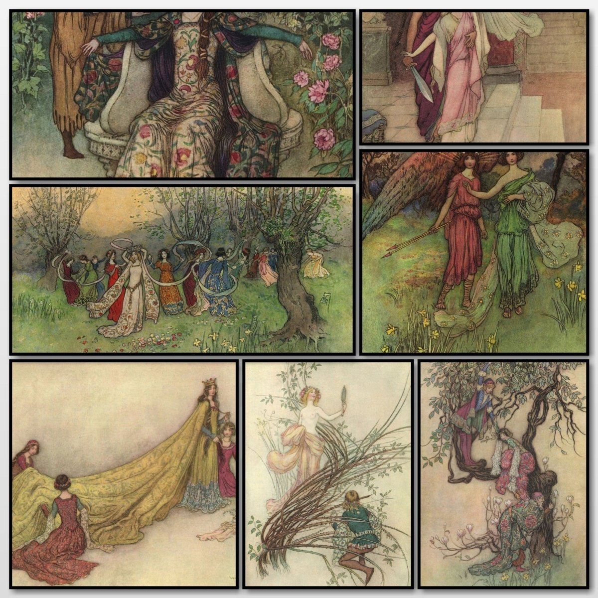Fairies, Pixies and Fairy Pictures in the Public Domain