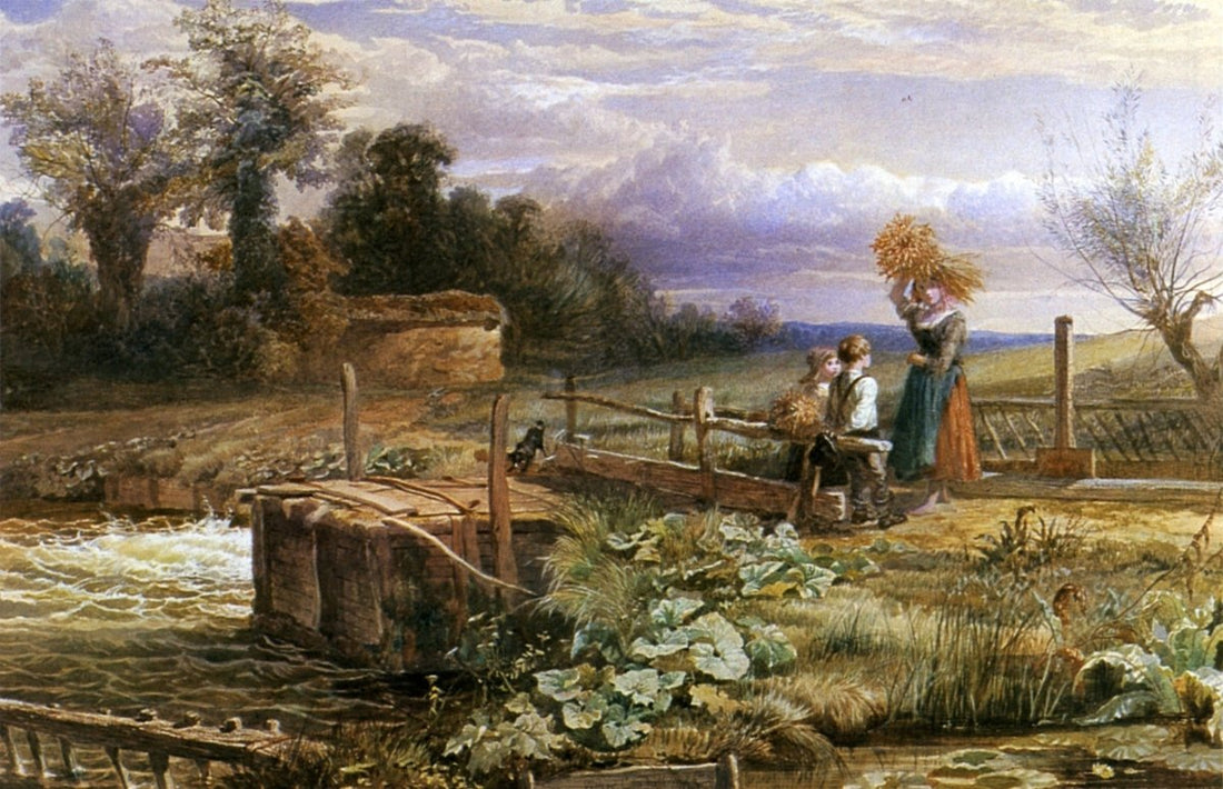 Walter Goodall (1830-1899) - The Gleaners
