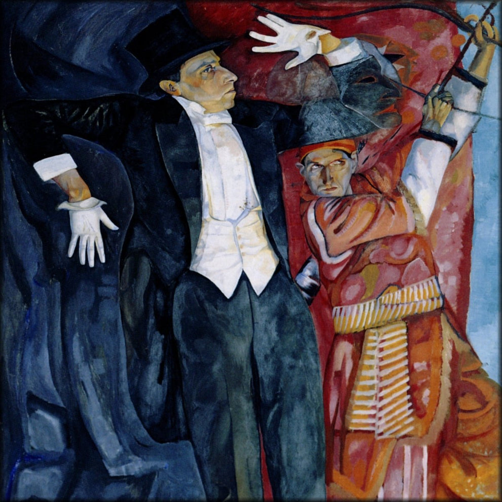 Boris Grigoriev (1886-1939) - Portrait of Vsevolod Meyerhold 1916