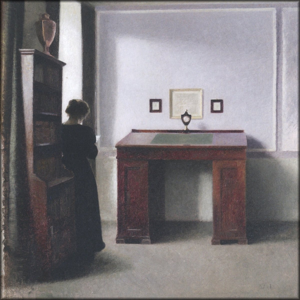 Vilhelm Hammershoi Artwork in the Public Domain