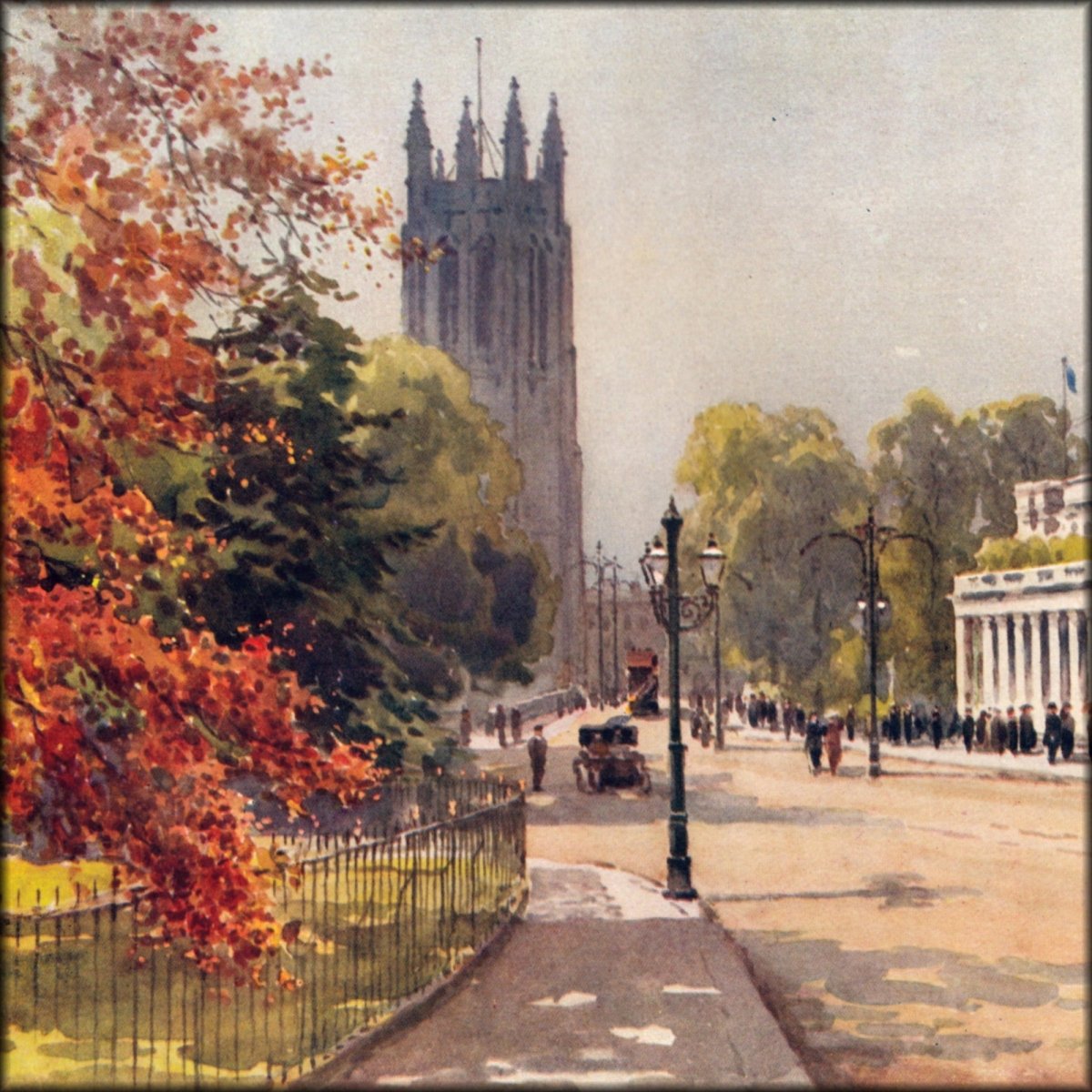 Warwick et Leamington 1913 - Ernest Haslehust (1866-1949) - 12 images ...