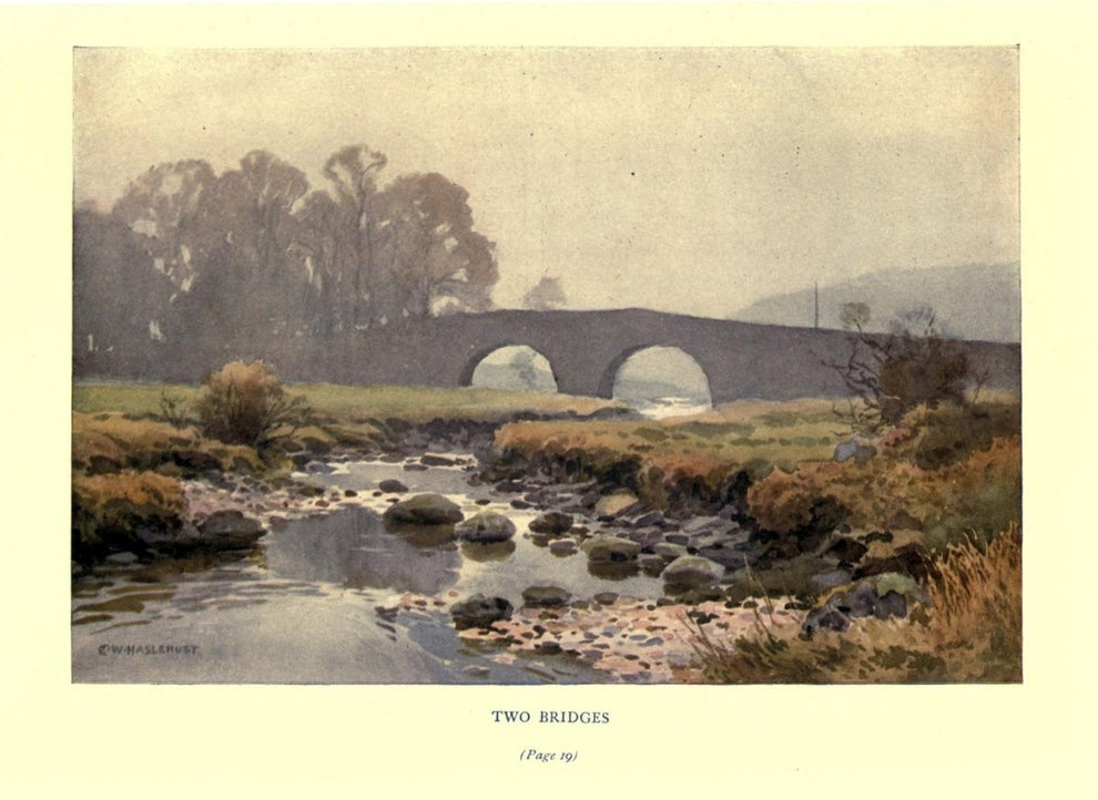 Dartmoor 1913 - Ernest Haslehust - 12 images