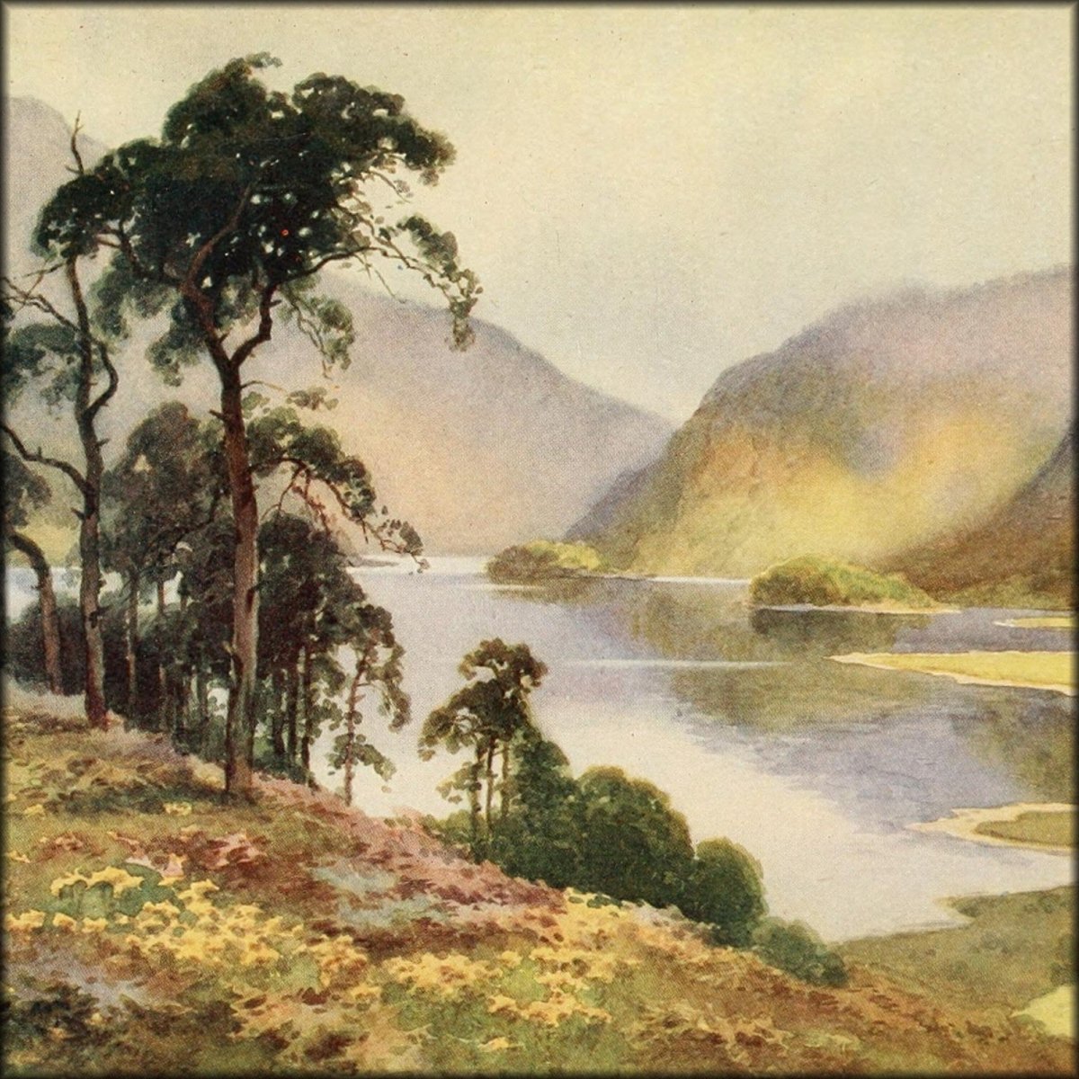 Les lacs anglais 1910 - Ernest Haslehust (1866-1949) - 12 images ...