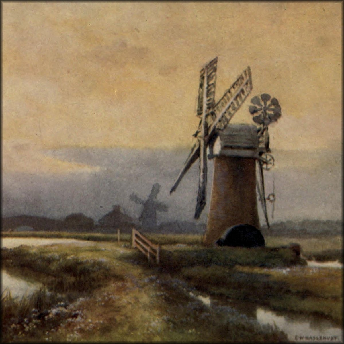 Norwich & Broads 1910 - Ernest Haslehust (1866-1949) - 12 images ...