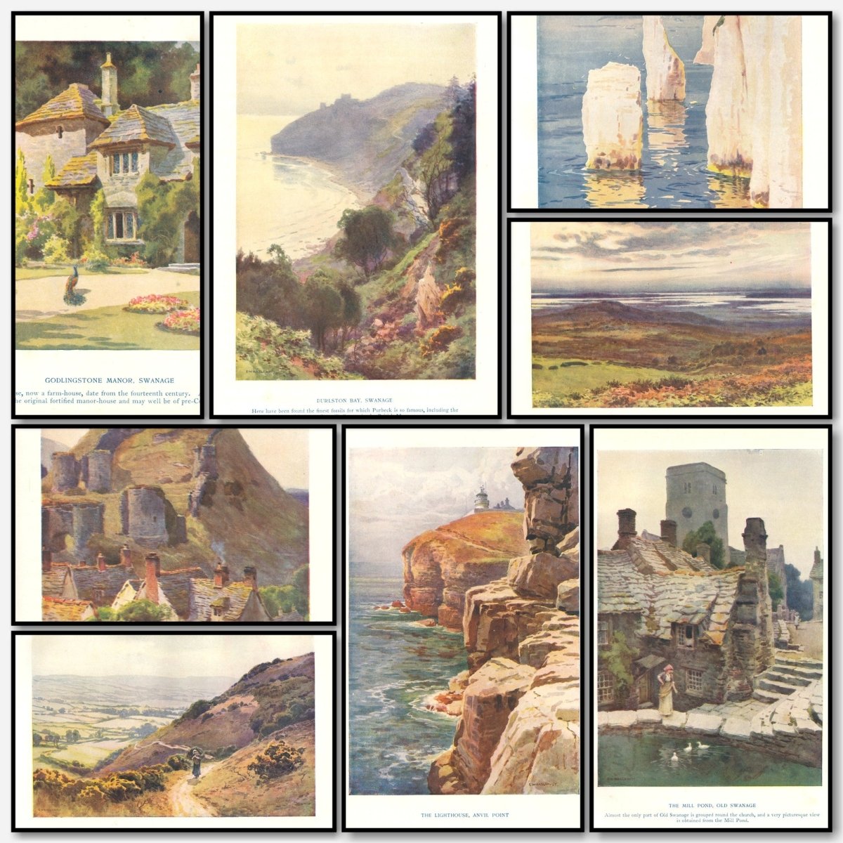Swanage 1915 - Ernest Haslehust - 12 images