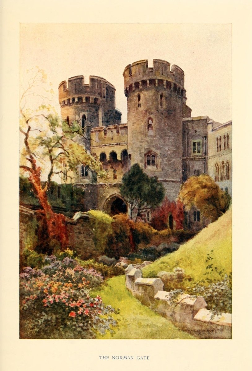 Windsor Castle 1910 - Ernest Haslehust - 12 images