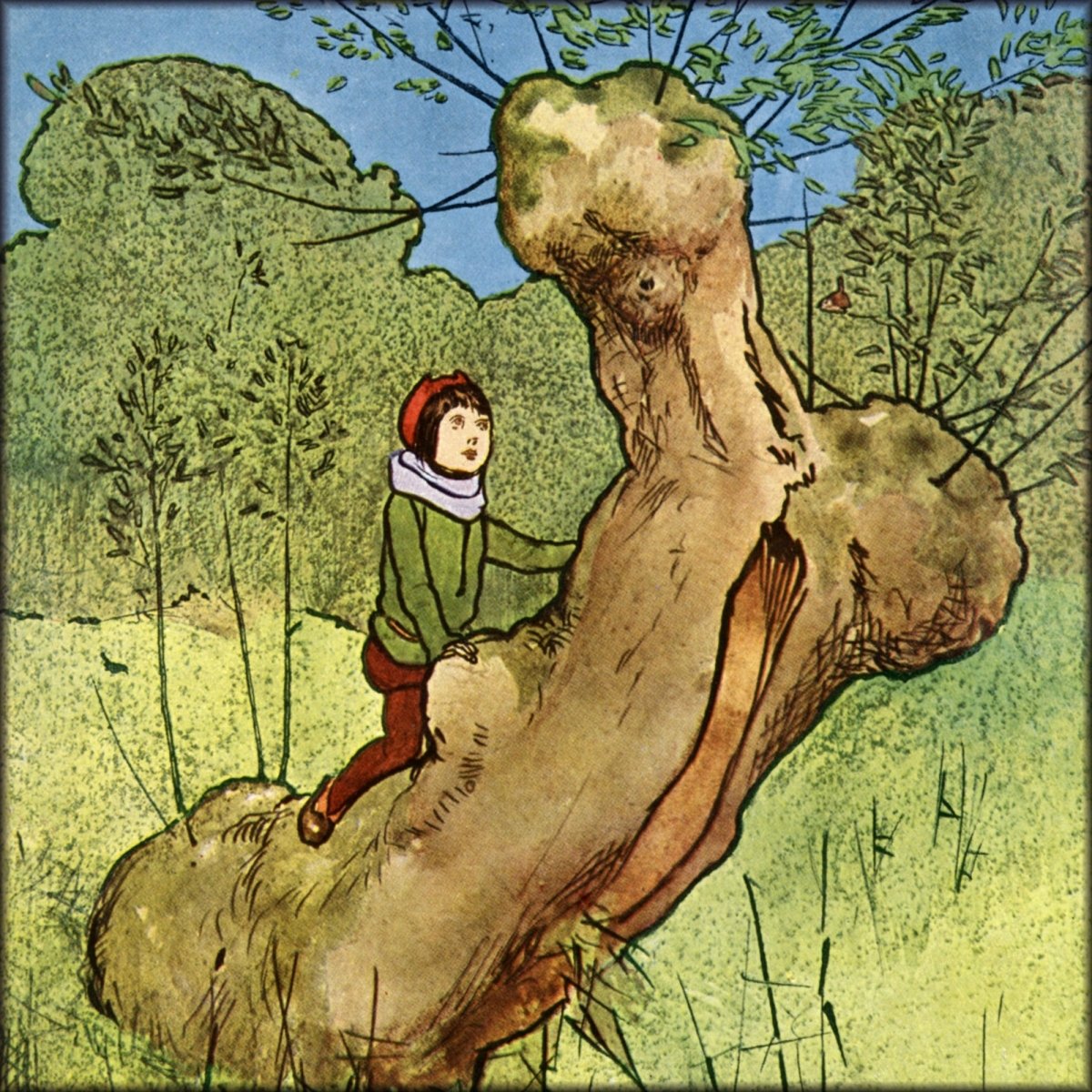 John Hassall Illustrations in the public domain
